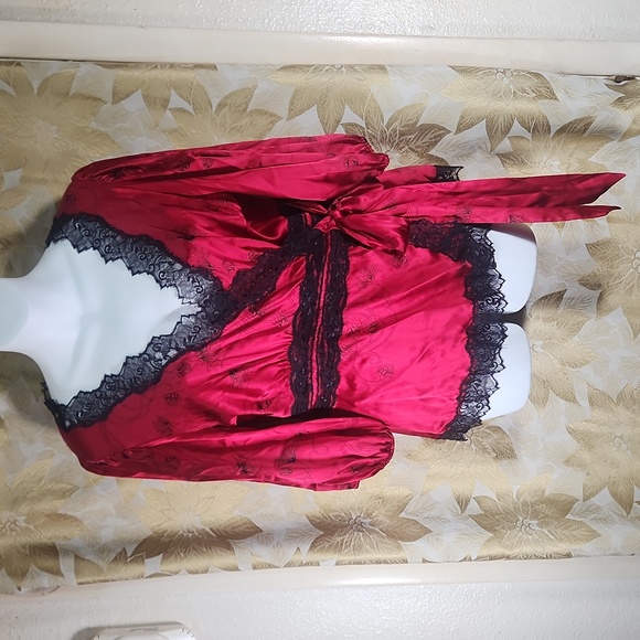 bebe | Tops | Bebe Vintage Silk Wrap Blouse | Poshmark